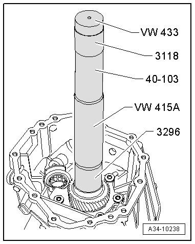 Audi Workshop Manuals > A4 Mk2 > Power transmission > Servicing 6-speed ...