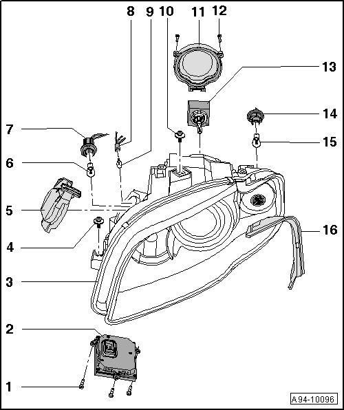 Audi Workshop Service and Repair Manuals > A4 Mk2 > Vehicle electrics ...