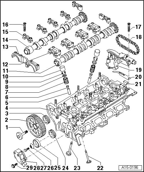 Audi Workshop Service and Repair Manuals > A4 Mk2 > Power unit | 4 ...