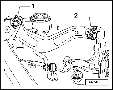 Audi Workshop Service and Repair Manuals > A4 Mk2 > Running gear, front ...
