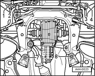 Audi Workshop Service and Repair Manuals > A4 Mk2 > Running gear, front ...