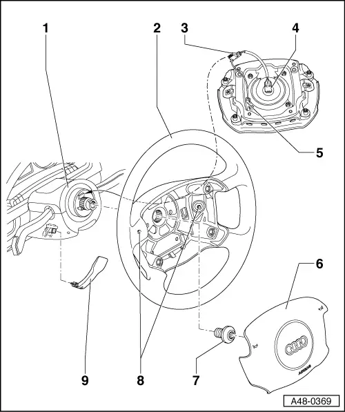 Audi Workshop Service and Repair Manuals > A4 Mk2 > Running gear, front ...