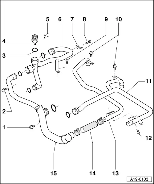 Audi Workshop Service and Repair Manuals > A4 Mk2 > Power unit | 6 ...