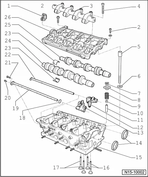 Audi Workshop Service and Repair Manuals > A4 Mk2 > Power unit | 4 ...