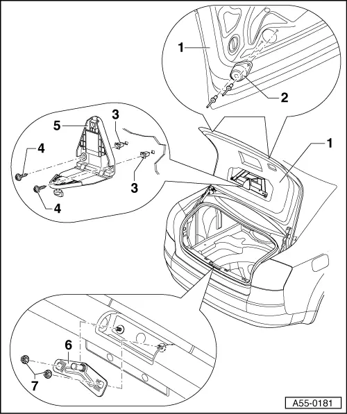 Audi Workshop Service and Repair Manuals > A4 Mk2 > Body | General body ...