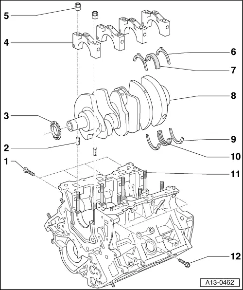 Audi Workshop Service and Repair Manuals > A4 Mk2 > Power unit | 6 ...