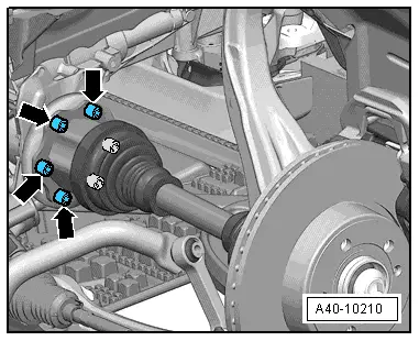 Audi Workshop Manuals > A4 Mk3 > Power transmission > 6-speed manual ...