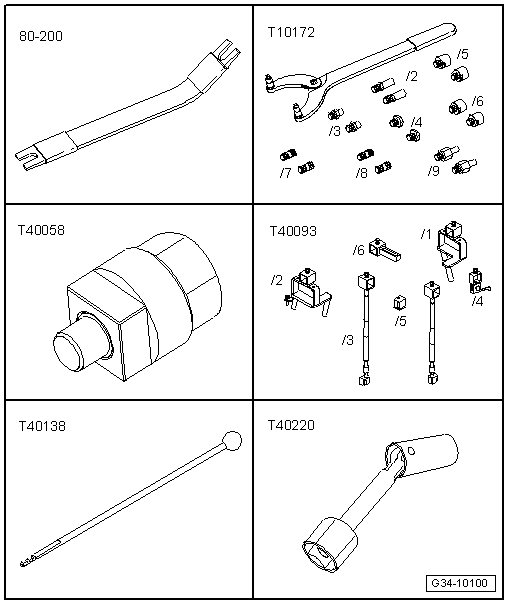 Audi Workshop Service and Repair Manuals > A4 Mk3 > Power transmission ...