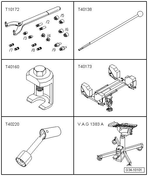 Audi Workshop Manuals > A4 Mk3 > Power transmission > 6-speed manual ...