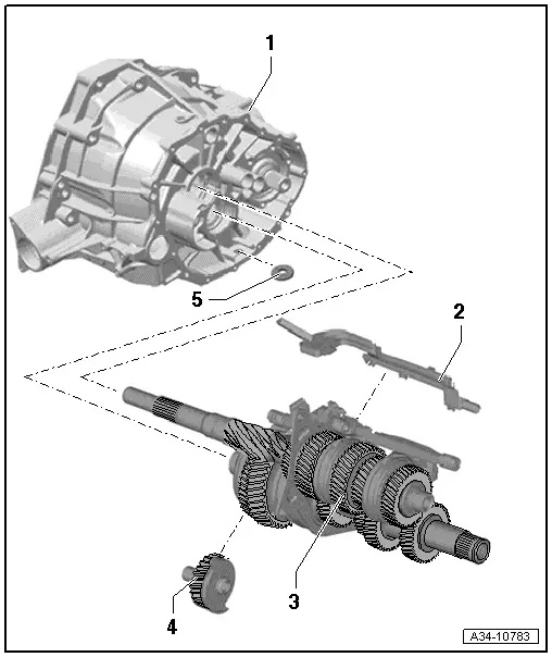 Audi Workshop Service and Repair Manuals > A4 Mk3 > Power transmission ...
