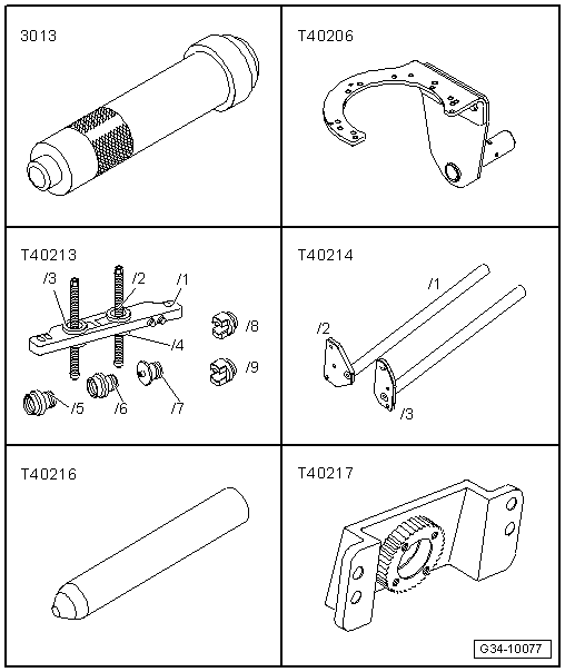 Audi Workshop Manuals > A4 Mk3 > Power transmission > Servicing 6-speed ...