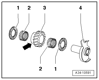 Audi Workshop Service and Repair Manuals > A4 Mk3 > Power transmission ...
