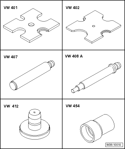Audi Workshop Service and Repair Manuals > A4 Mk3 > Power transmission ...
