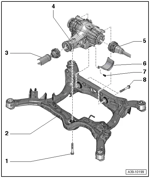 Audi Workshop Service and Repair Manuals > A4 Mk3 > Power transmission ...