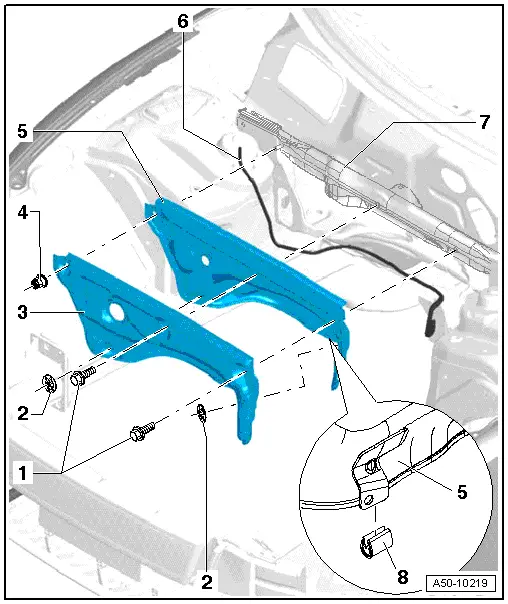 Audi Workshop Service and Repair Manuals > A4 Mk3 > Body | General body ...