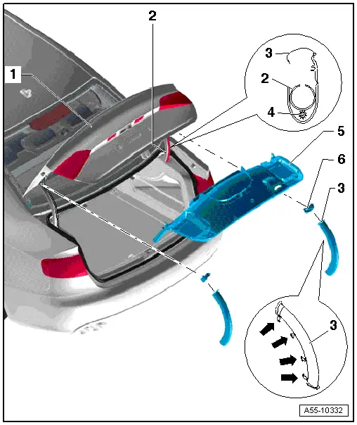 Audi Workshop Service and Repair Manuals > A4 Mk3 > Body | General body ...