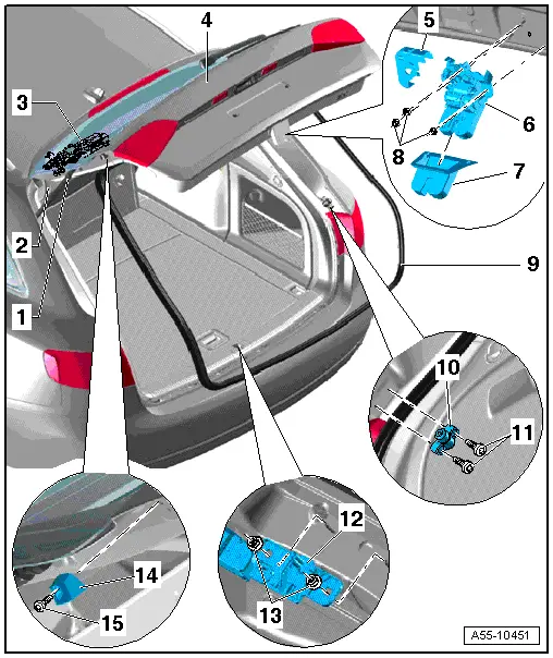 Audi Workshop Service and Repair Manuals > A4 Mk3 > Body | General body ...