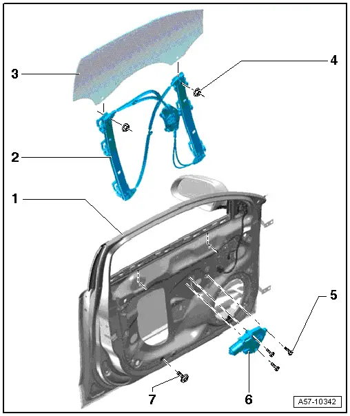 Audi Workshop Service and Repair Manuals > A4 Mk3 > Body | General body ...