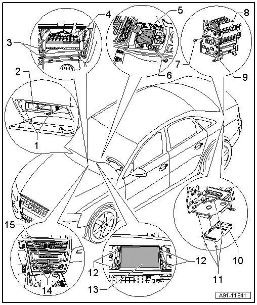 Audi Workshop Service and Repair Manuals > A4 Mk3 > Vehicle electrics ...