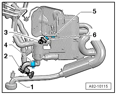 Audi Workshop Manuals > A4 Mk3 > Heating, ventilation, air conditioning ...