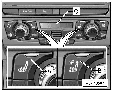 Audi Workshop Service and Repair Manuals > A4 Mk3 > Heating ...