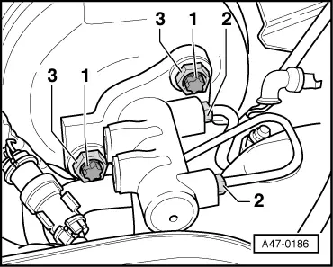 Removing & Installing Brake Servo - Audi A4 Mk3 Service & Repair Manual