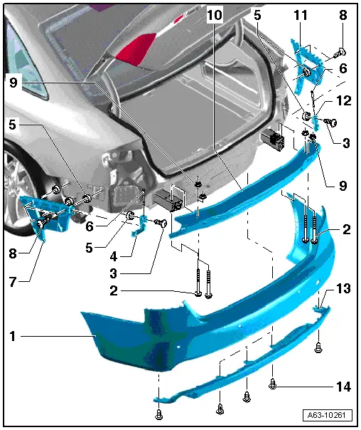 Audi Workshop Service and Repair Manuals > A4 Mk3 > Body | General body ...