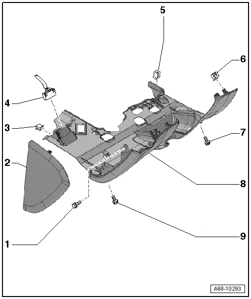 Audi Workshop Service and Repair Manuals > A4 Mk3 > Body | General body ...