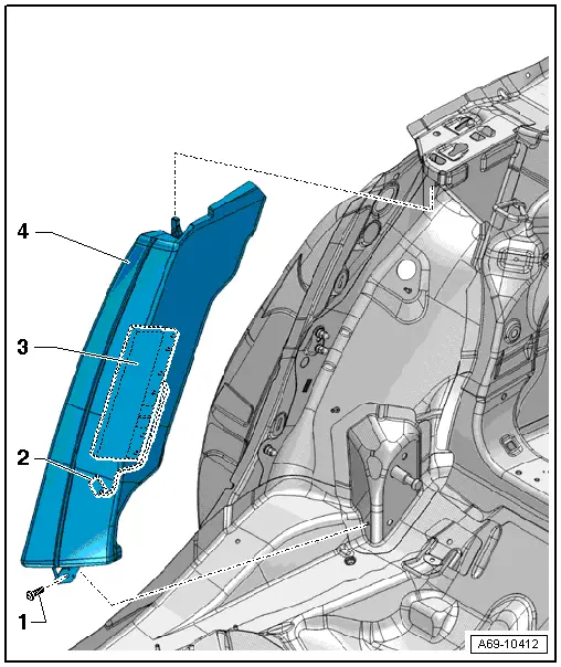 Audi Workshop Service and Repair Manuals > A4 Mk3 > Body | General body ...
