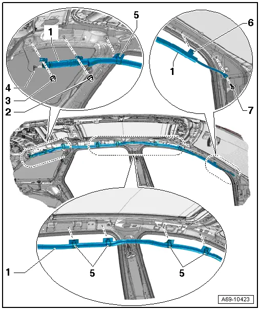 Audi Workshop Service and Repair Manuals > A4 Mk3 > Body | General body ...
