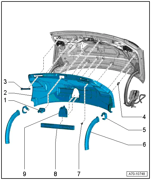 Audi Workshop Service and Repair Manuals > A4 Mk3 > Body | General body ...