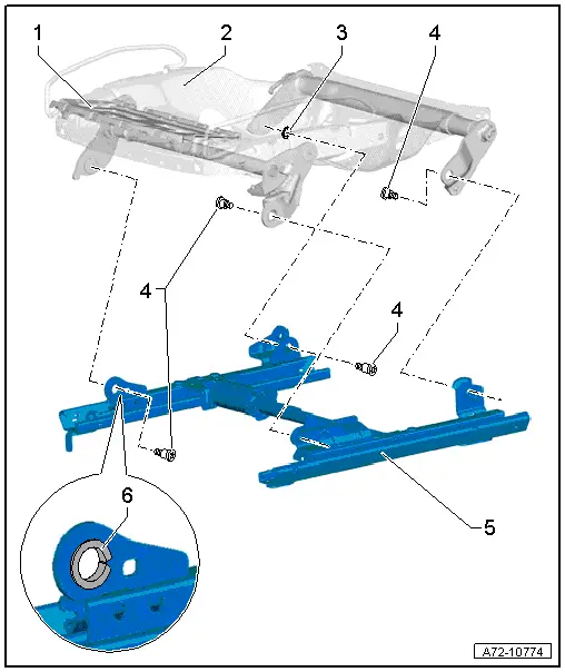 Audi Workshop Service and Repair Manuals > A4 Mk3 > Body | General body ...