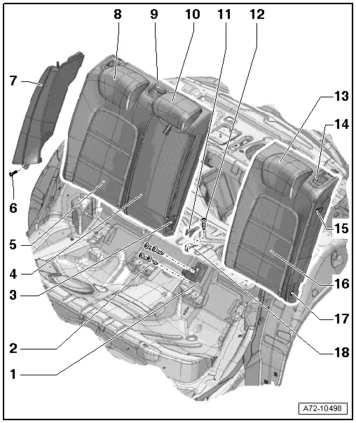 Audi Workshop Service and Repair Manuals > A4 Mk3 > Body | General body ...