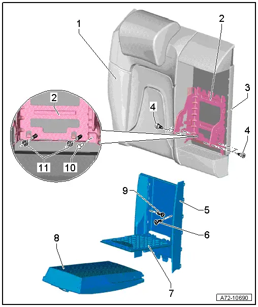 Audi Workshop Service and Repair Manuals > A4 Mk3 > Body | General body ...