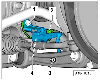 Audi Workshop Service and Repair Manuals > A4 Mk3 > Running gear, front ...