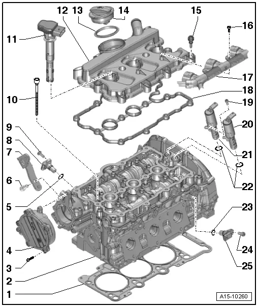 Audi Workshop Service and Repair Manuals > A4 Mk3 > Power unit | 6 ...