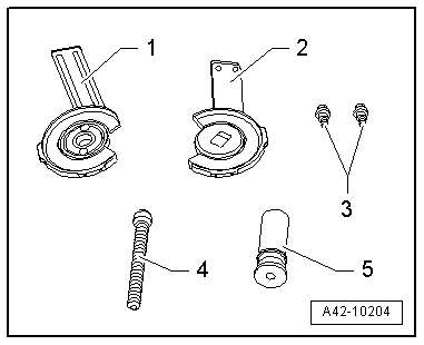Audi Workshop Service and Repair Manuals > A4 Mk3 > Running gear, front ...