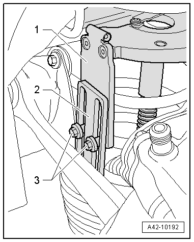 Audi Workshop Service and Repair Manuals > A4 Mk3 > Running gear, front ...