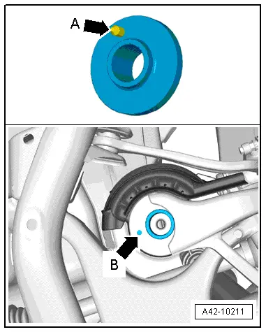 Audi Workshop Service and Repair Manuals > A4 Mk3 > Running gear, front ...