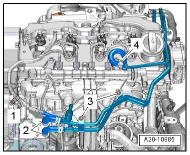 Audi Workshop Manuals > A4 Mk3 > Power unit > TDI injection and glow ...