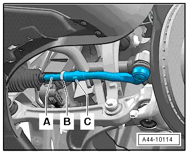 Audi Workshop Service and Repair Manuals > A4 Mk3 > Running gear, front ...