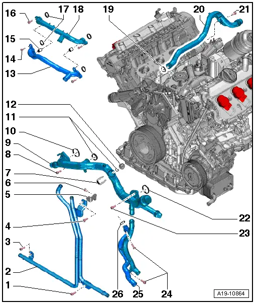 Audi Workshop Service and Repair Manuals > A4 Mk3 > Power unit | 6 ...