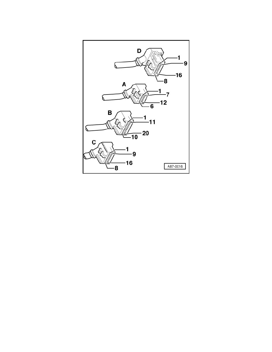 Audi Workshop Service and Repair Manuals > A4 Quattro Cabriolet L4-2.0L ...