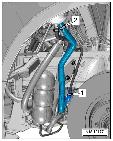 Audi A5 42L V8 Engine Removal for Automatic Gearbox Vehicles
