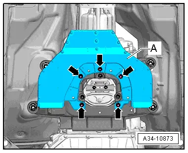 Audi A5 42L RS 5 Engine Removal | Workshop Service Manuals