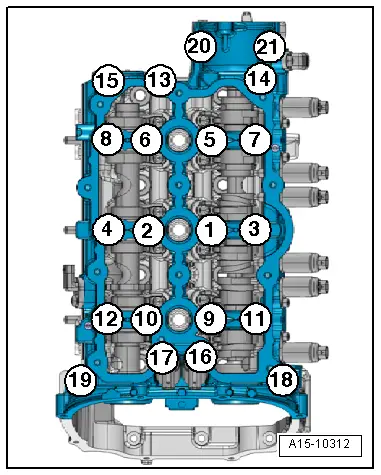 Audi Workshop Manuals > A5 > Power unit > 6-cylinder direct petrol ...