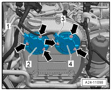 Audi Workshop Manuals > A5 > Power unit > Direct injection and ignition ...