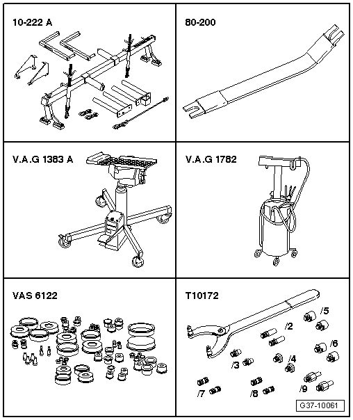 Audi Workshop Manuals > A5 > Power transmission > 7-speed dual clutch ...