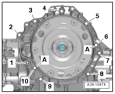 Audi Workshop Manuals > A5 > Power transmission > 7-speed dual clutch ...
