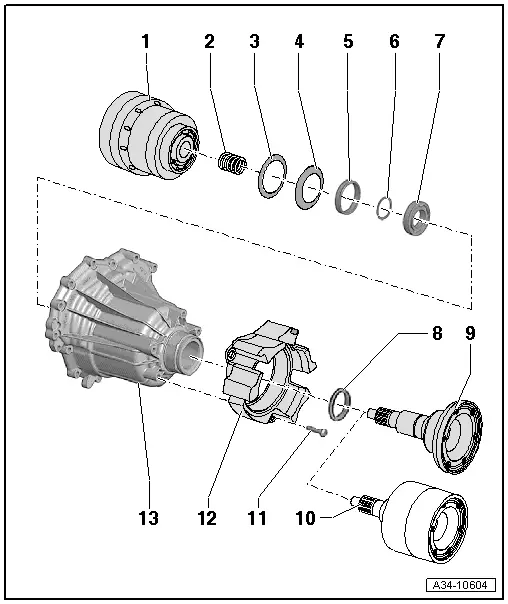 Audi Workshop Service and Repair Manuals > A5 > Power transmission ...